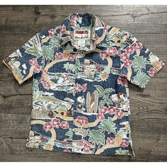 reyn spooner | Shirts & Tops | Reyn Spooner Peanuts Characters Charlie Brown Kids Snoopy Aloha ...